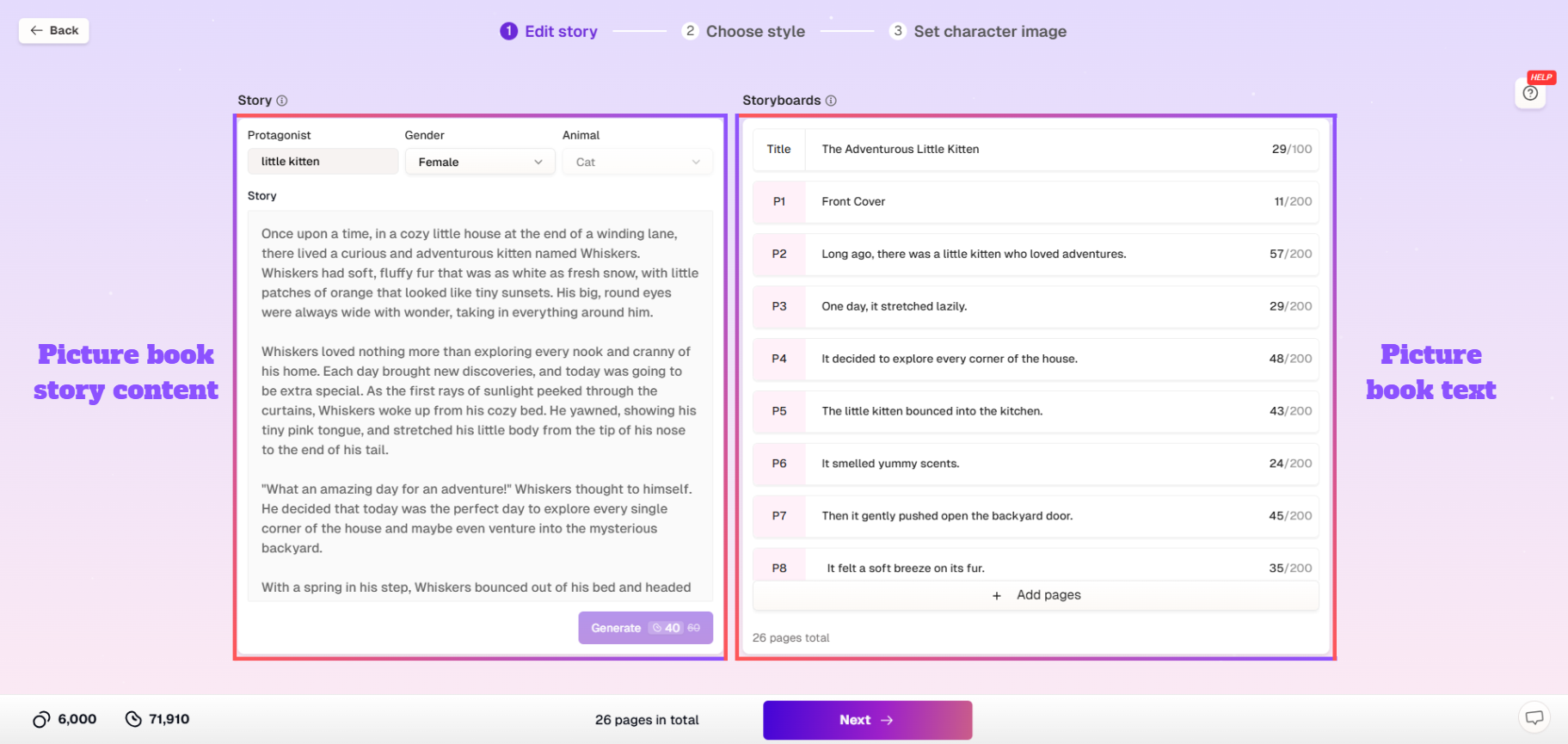 Readkidz | AI-Powered Children's e-Picture Books & Story Creation | Video BedtimeStory ChildrenSong